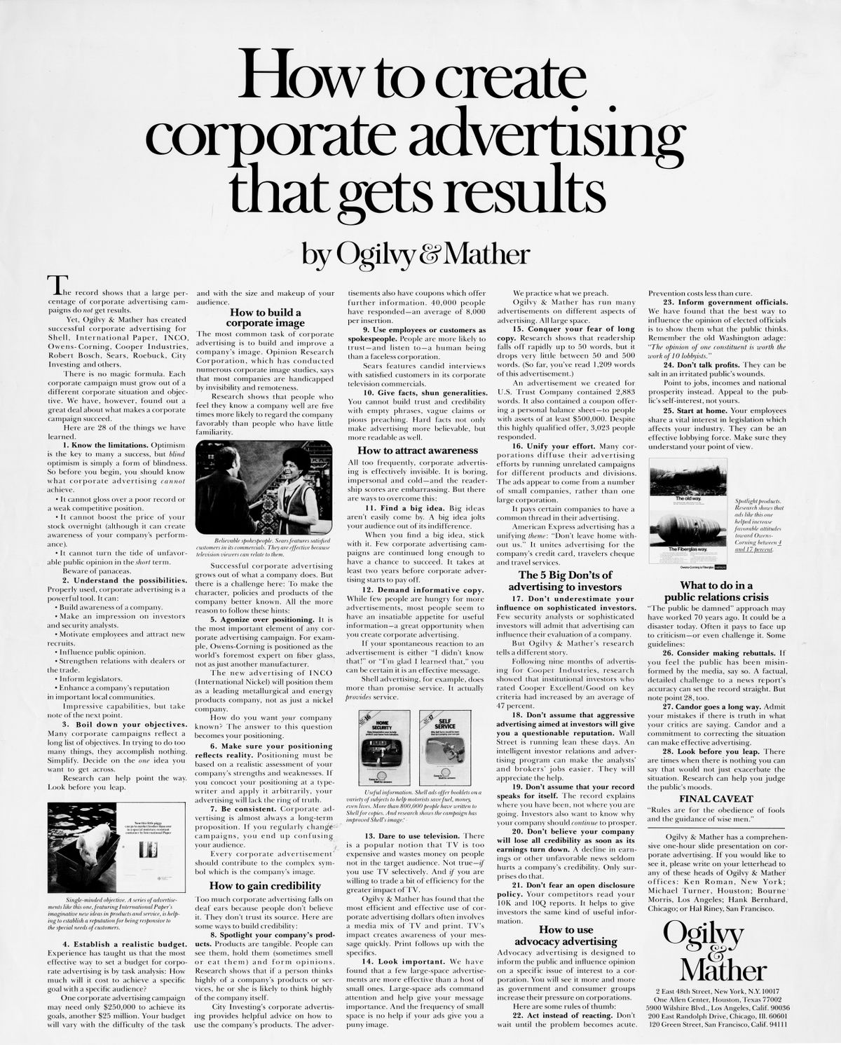 How to create corporate advertising that sells | SwipeFile