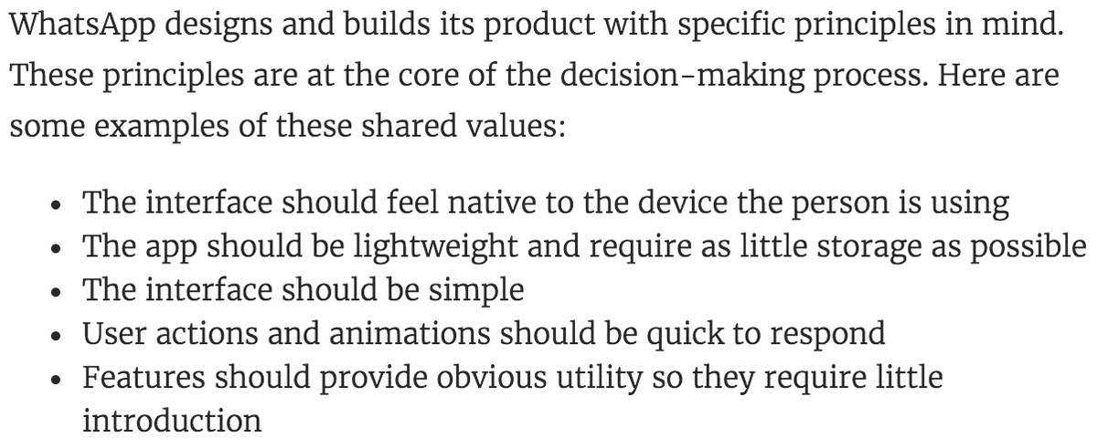 WhatsApp Design Principles | SwipeFile
