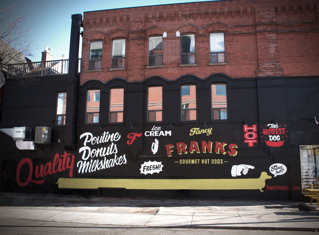 Fancy Franks Wall Sign | Swipefile