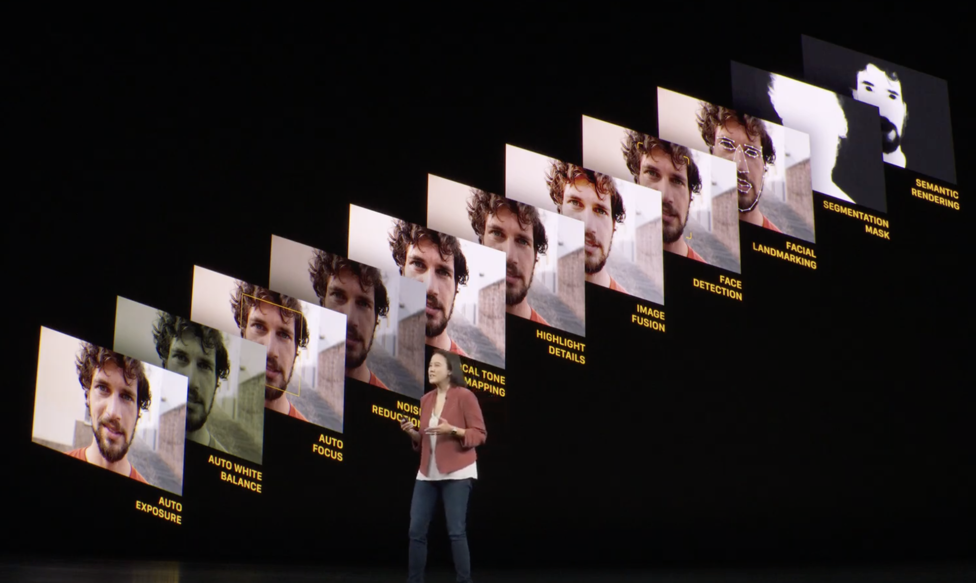 Apple using clever images to show all layers of a photo | Swipefile