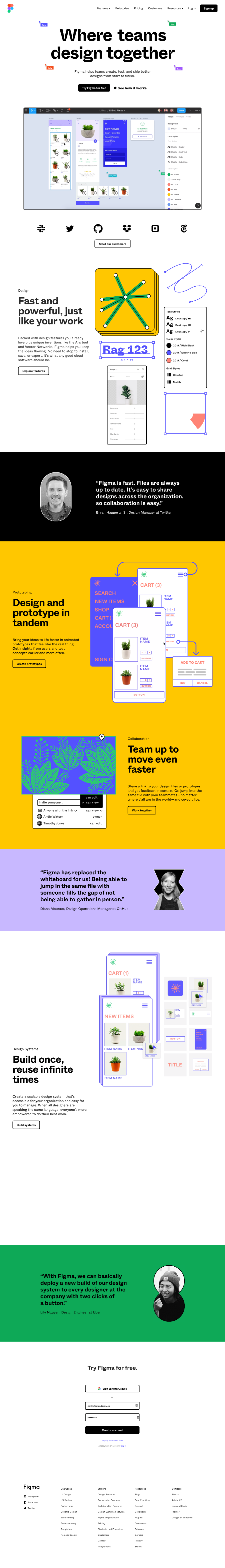 Figma is a collaborative design tool that can be used to build ...