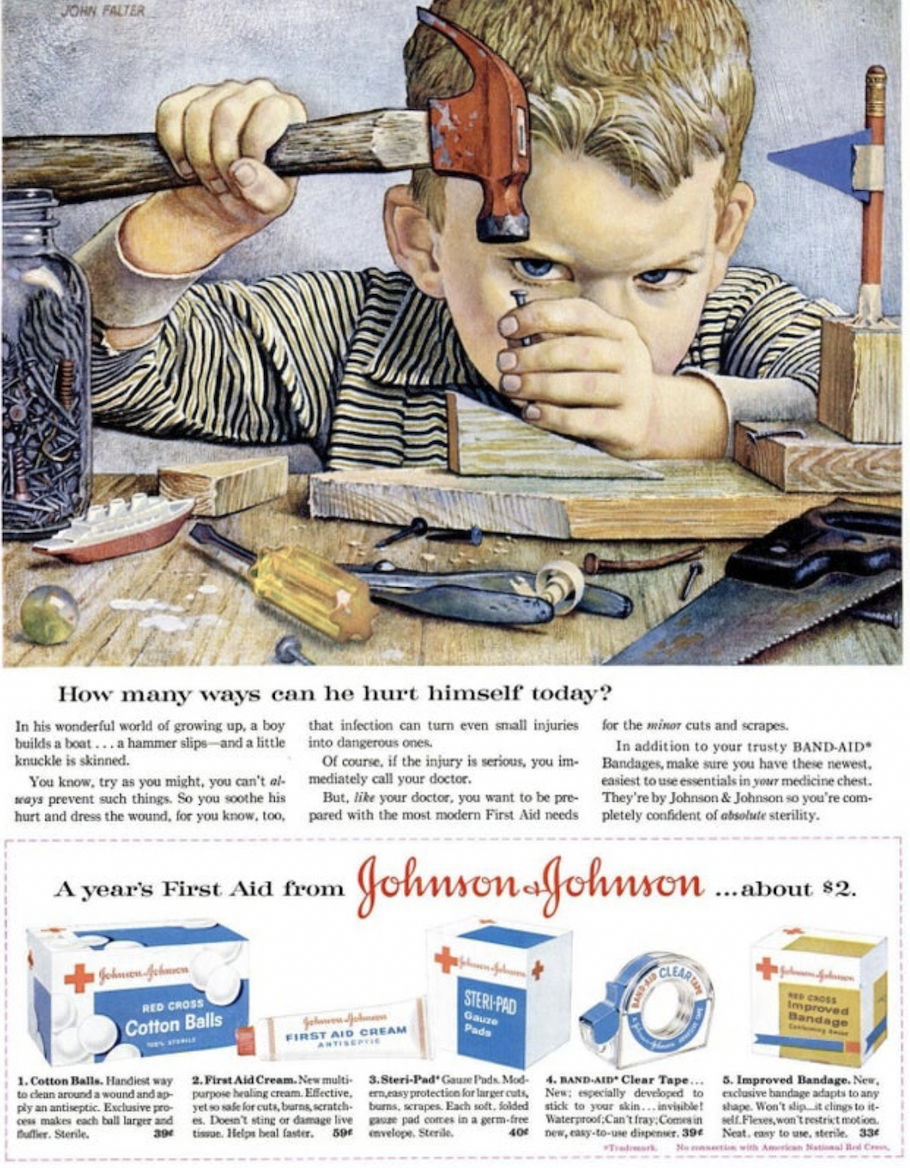 Johnson & Johnson Print Ad | SwipeFile