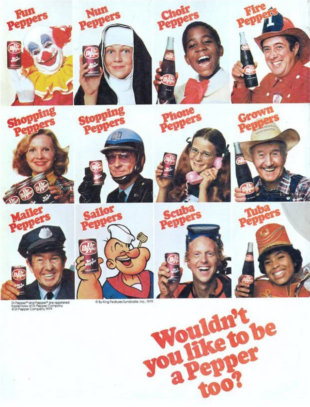 1979 Dr. Pepper Magazine Ad | SwipeFile