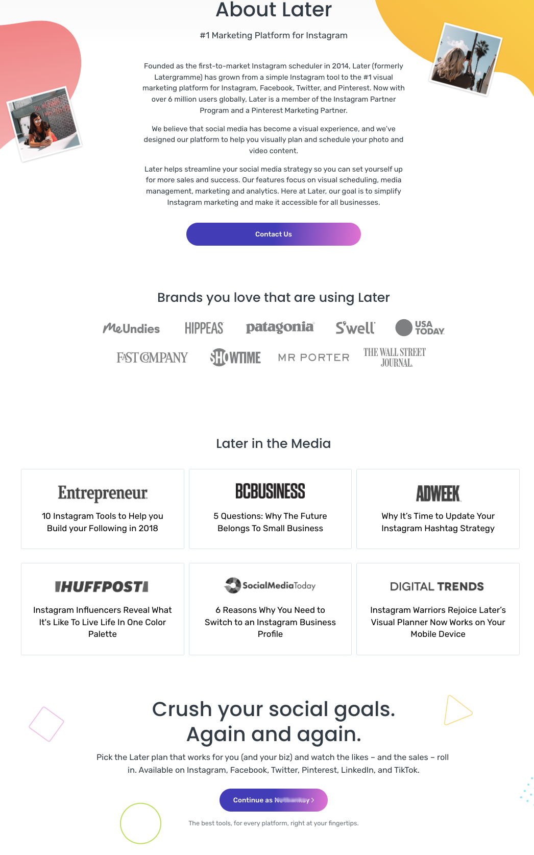 60 About Pages Examples | SwipeFile