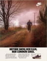 Vintage Nike ad speaks to durability | Swipefile