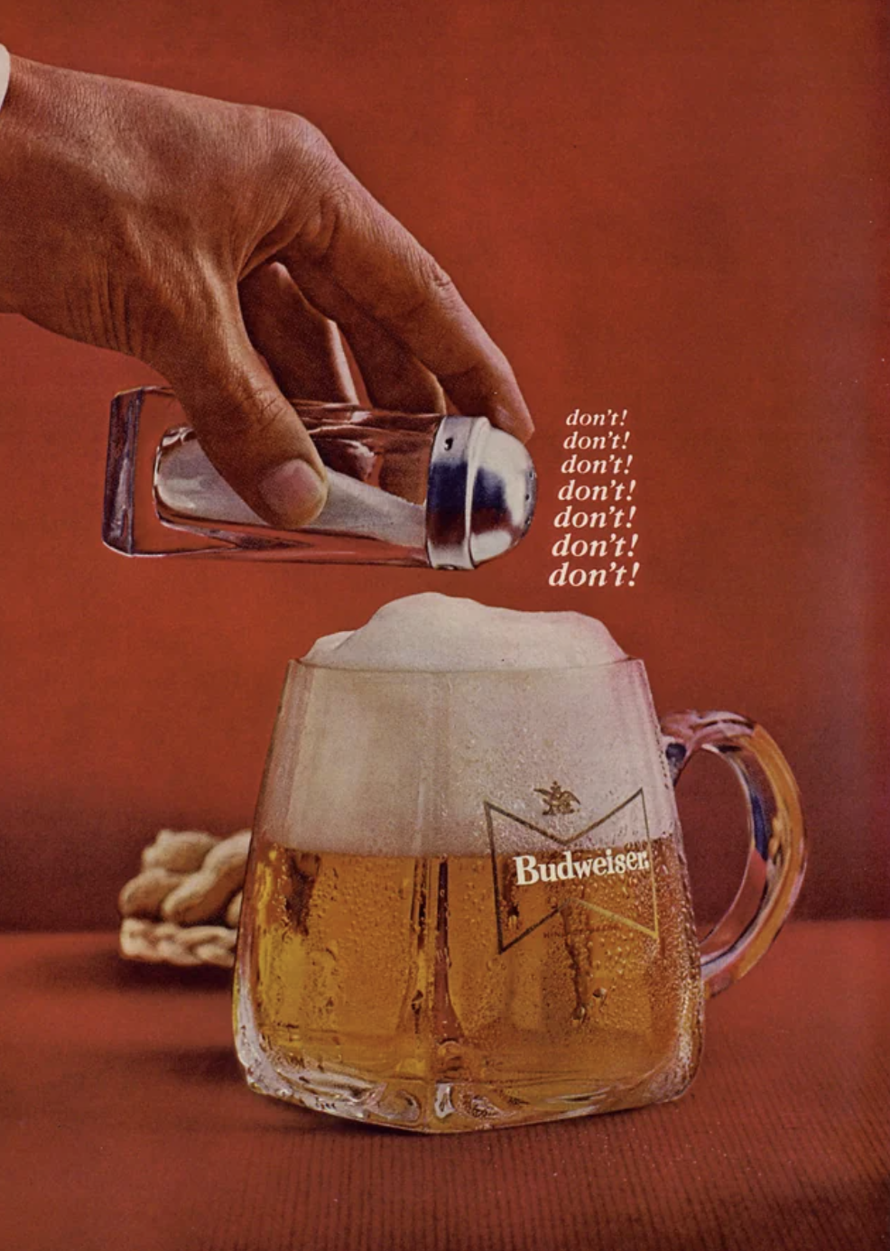 Budweiser “don’t add salt” Ad | SwipeFile