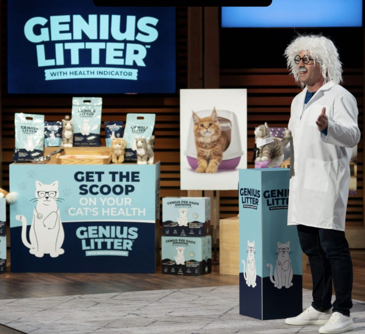 Shark Tank: trying to sell "Genius Litter" | SwipeFile