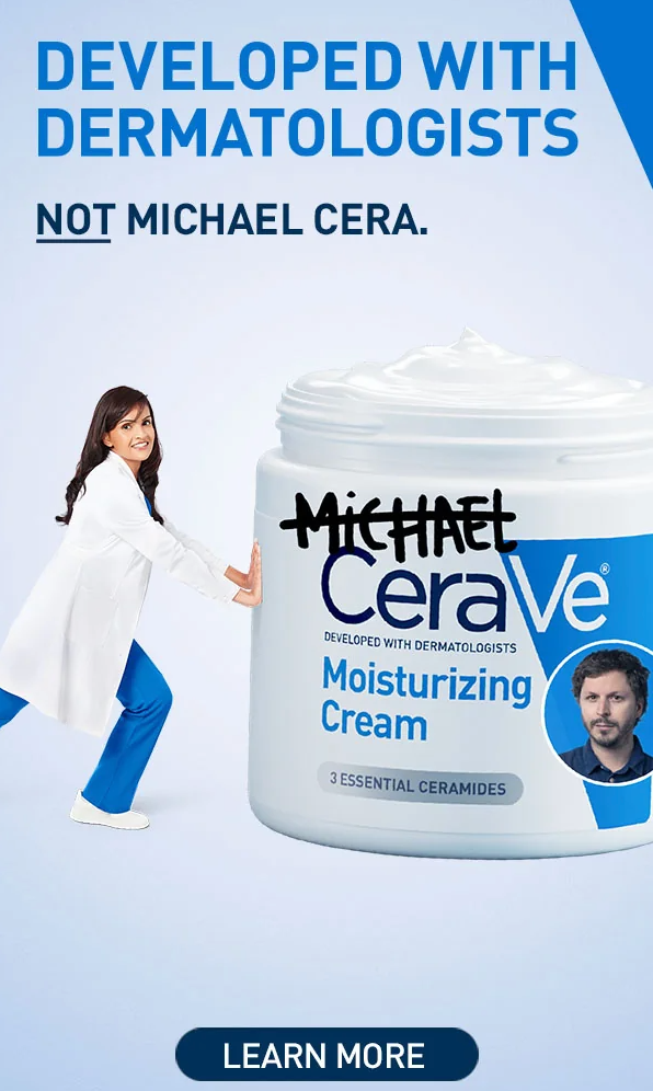 Michael Cera + CeraVe Advertising Campaign | SwipeFile