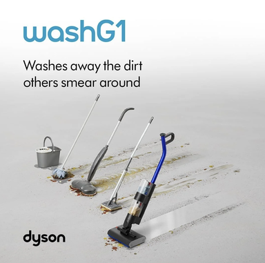 Dyson WashG1 wetvac demo ad | SwipeFile