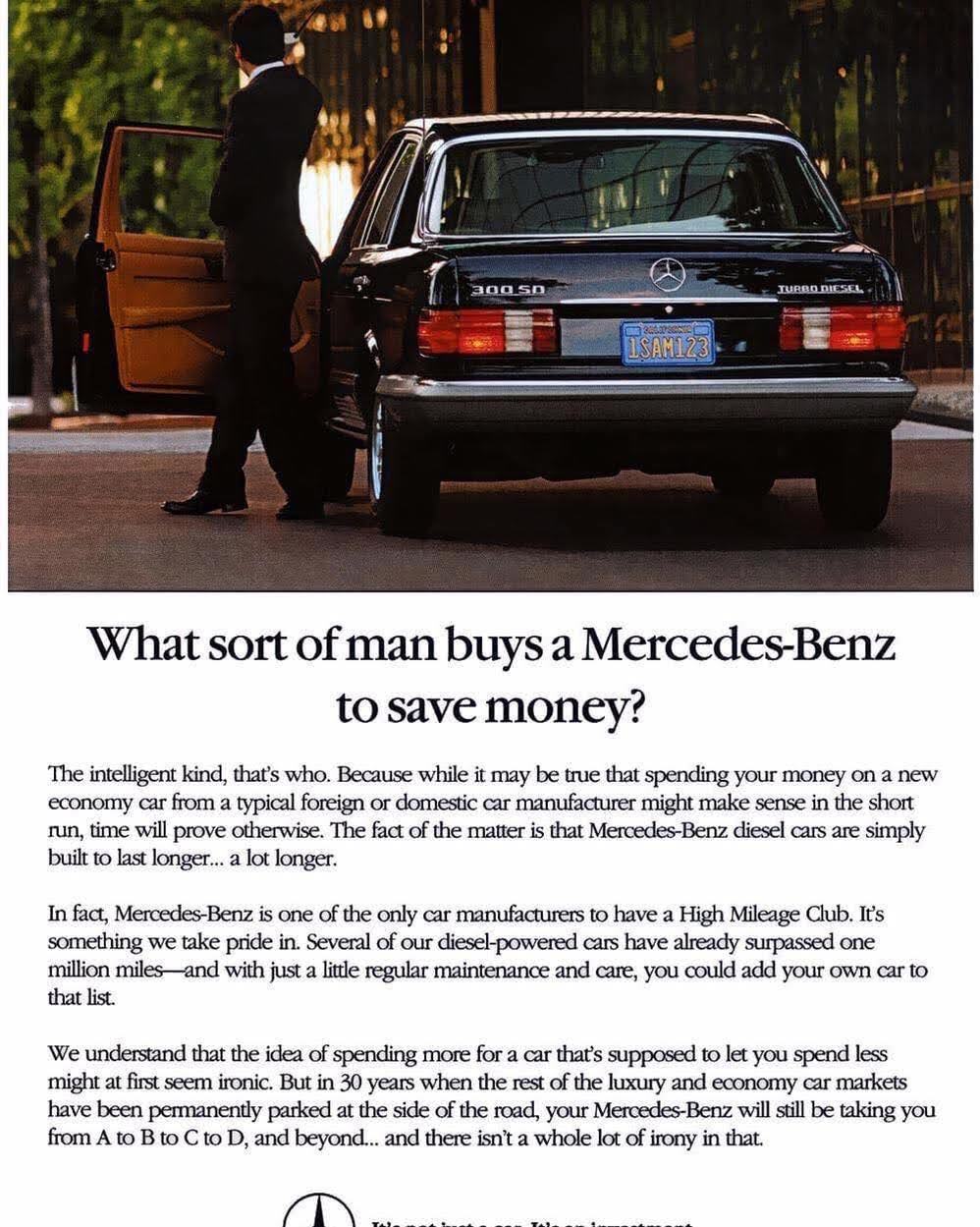 Mercedes-Benz Print Ad | SwipeFile