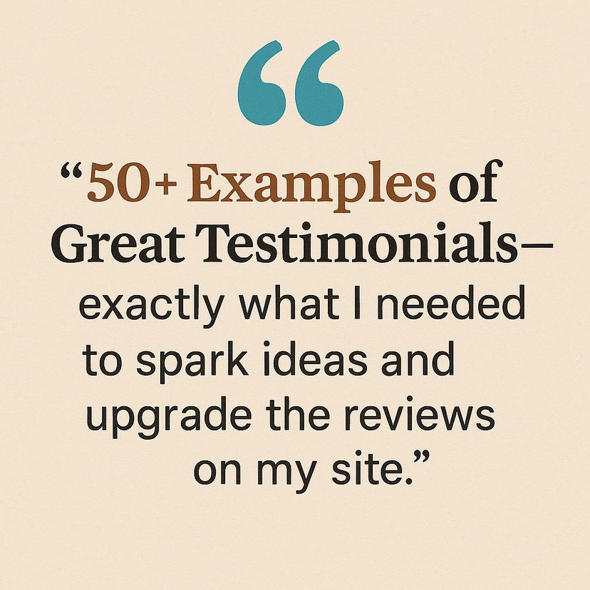 50+ Testimonial Examples That Will Instantly Spark Ideas | SwipeFile
