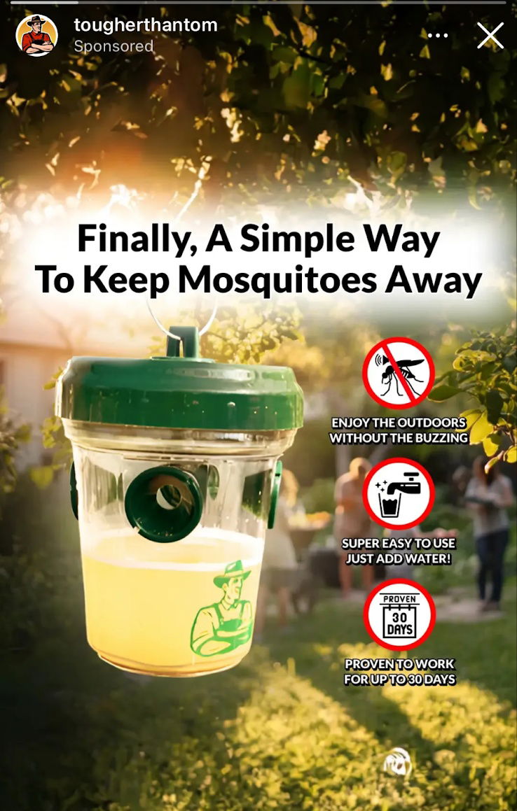 Good mosquito repellent solution ads. | SwipeFile