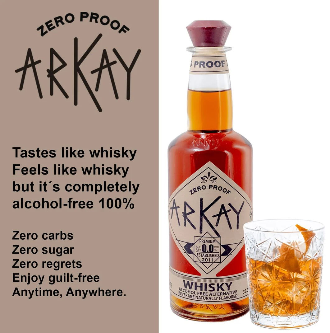 Alcohol-free whiskey ad | SwipeFile