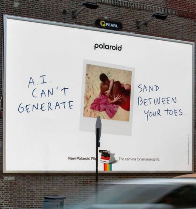 Cool Polaroid ad | SwipeFile
