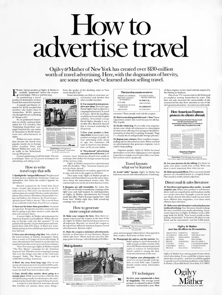 20 Ogilvy Print Ads | SwipeFile