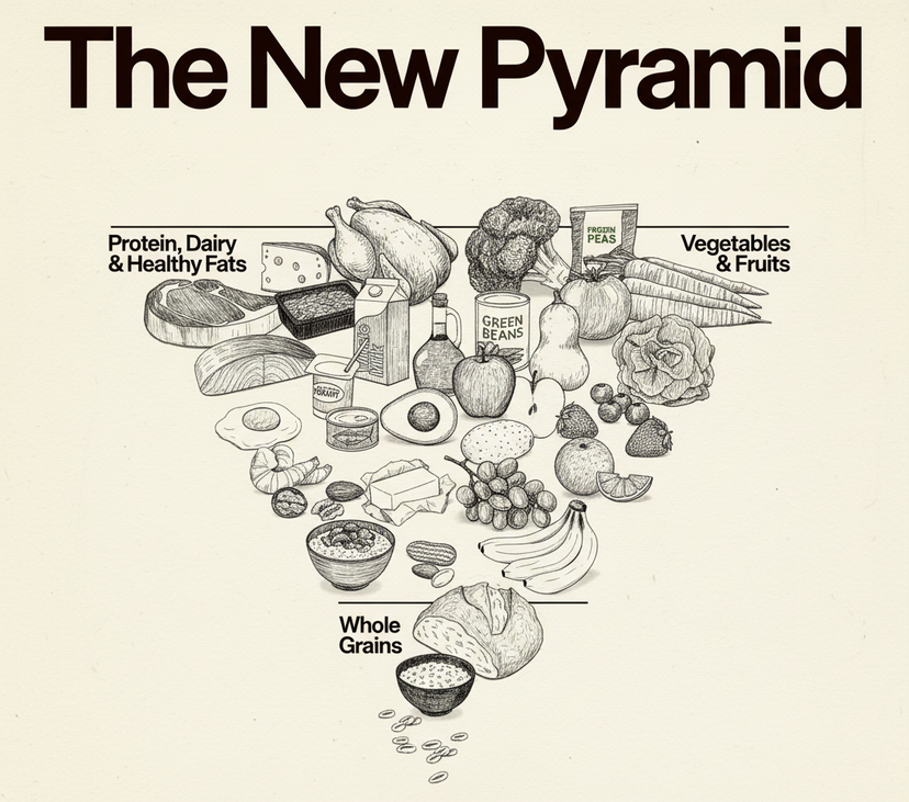The New Food Pyramid: A Modern Take on Eating Well | Swipefile