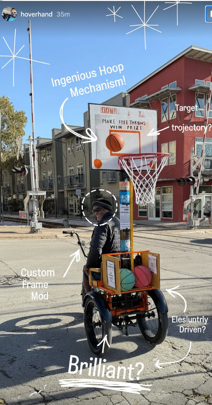 Fun street advertising seen in Austin Tx | SwipeFile