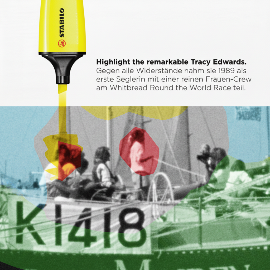 How STABILO Highlights Heroes with One Smart Visual | SwipeFile