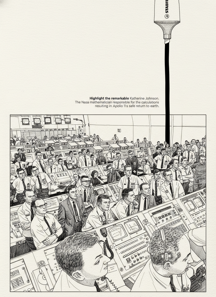 How a Highlighter Turned History into a Powerful Ad | Swipefile