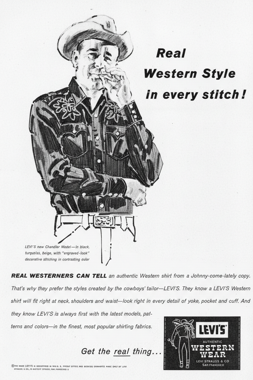 Sell Identity, Not Clothes Levi's Ad | SwipeFile